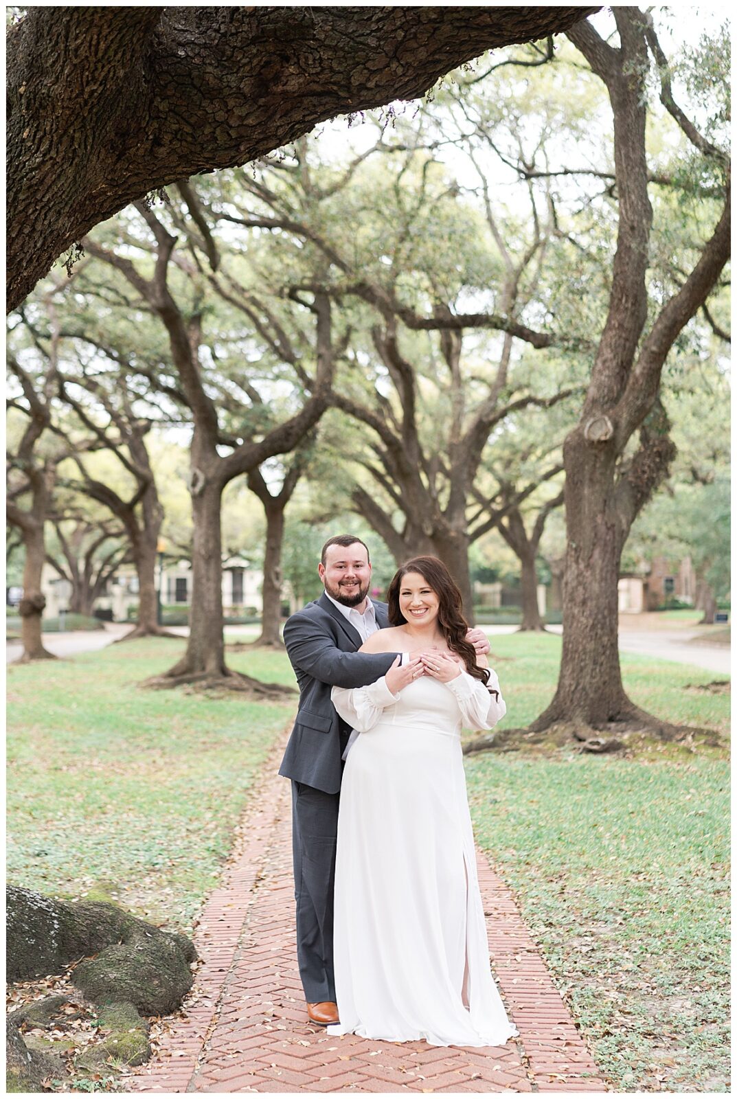 Samantha & Adam | Boulevard Oaks Engagement Session - Houston Wedding ...