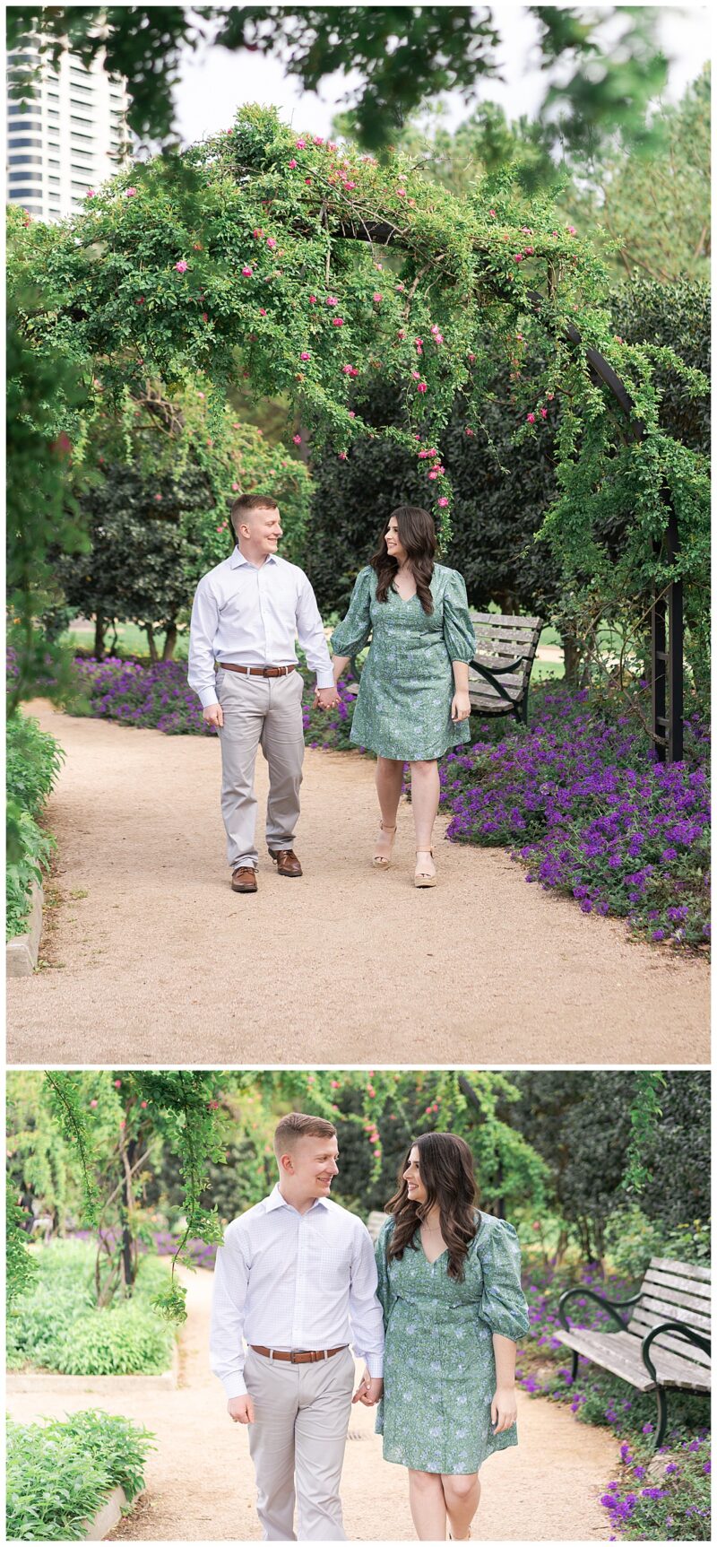 Adley and Devin's Engagement Session | McGovern Centennial Gardens ...